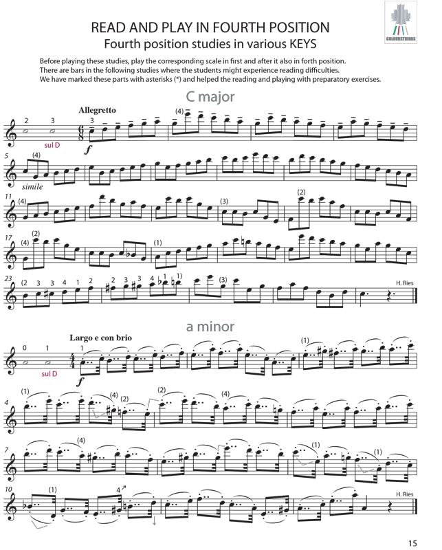 Violin ABC Book F - Colourstrings Books